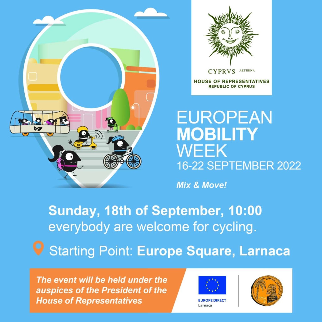 EUROPEAN MOBILITY WEEK 2022: Larnaca is cycling! – EUROPE DIRECT Larnaca